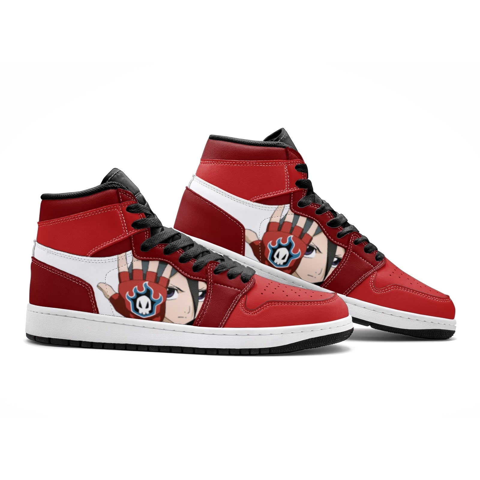 Bleach Rukia Kuchiki Shinigami Mid-Top Basketball Shoes | Gear Fandom
